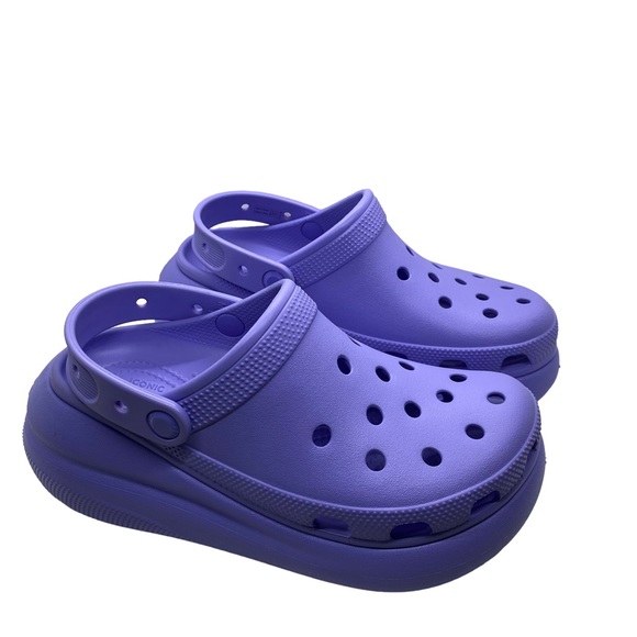 CROCS | Shoes | Crocs Classic Crush Clog In Digital Violet Size Womens ...